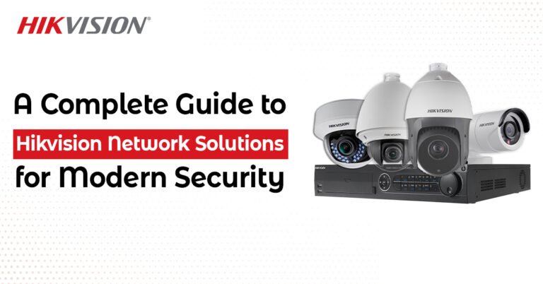 Hikvision Network Solutions | CCTV & Camera System KSA